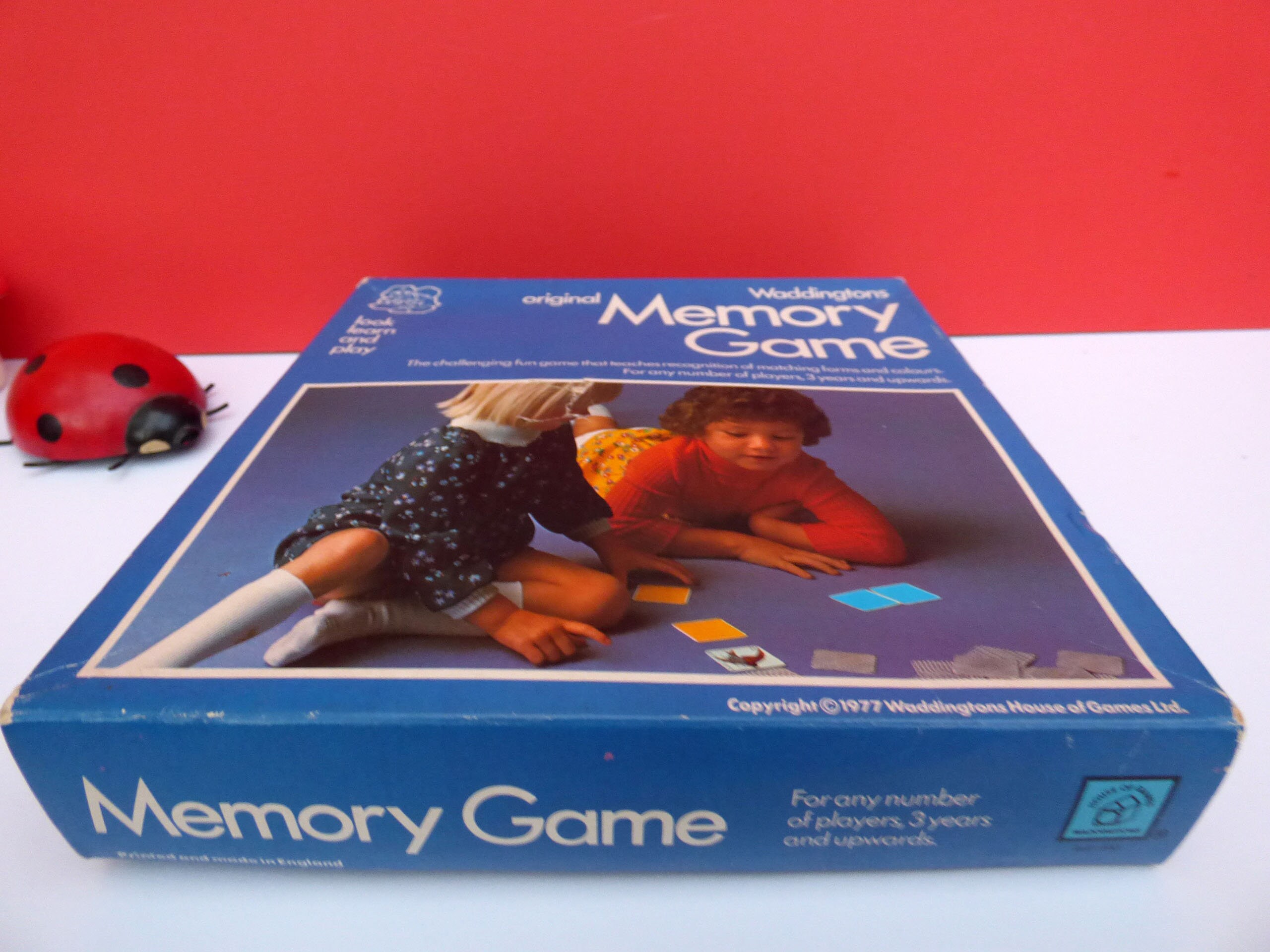 1977 Waddingtons original memory game