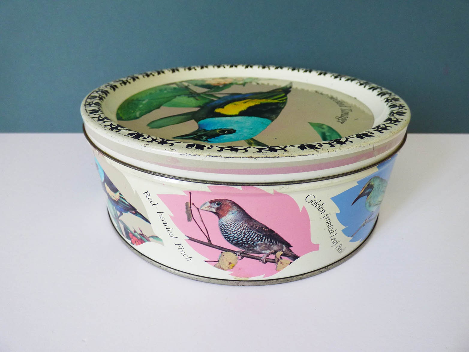 Vintage Bird Tin Quality Street