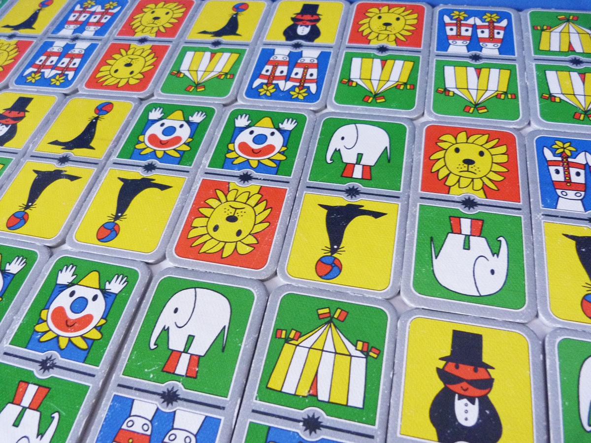 Vintage Dick Bruna Circus Domino's