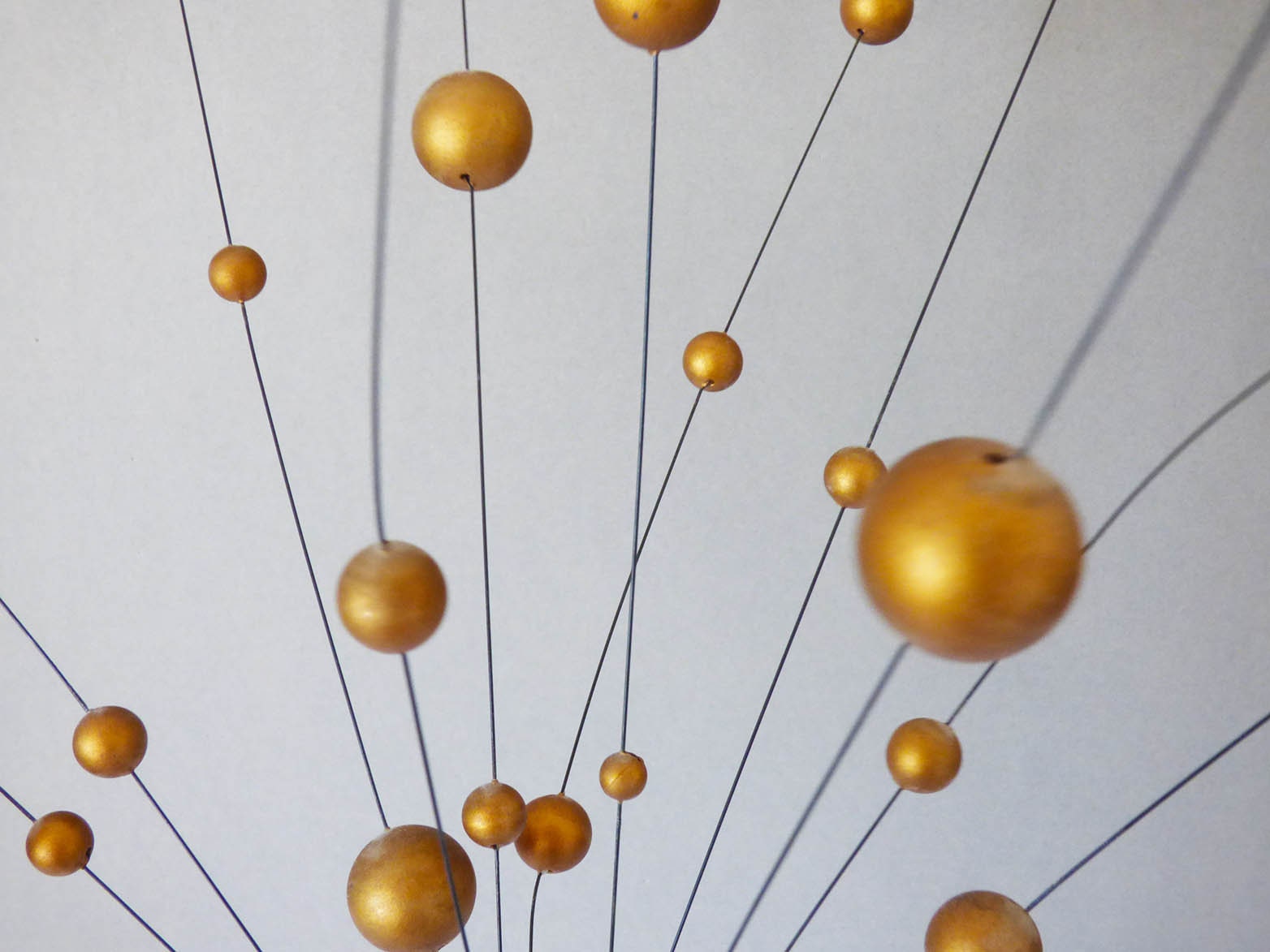 Laurids Lonborg Atomic balls kinetic Sculpture1960's