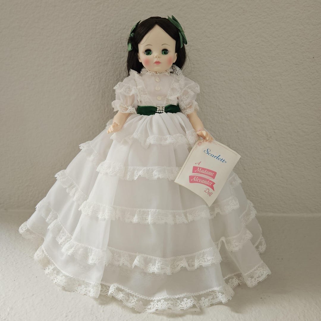 Vintage 14" Madame Alexander Doll" Scarlett" Gone With the Wind - Etsy