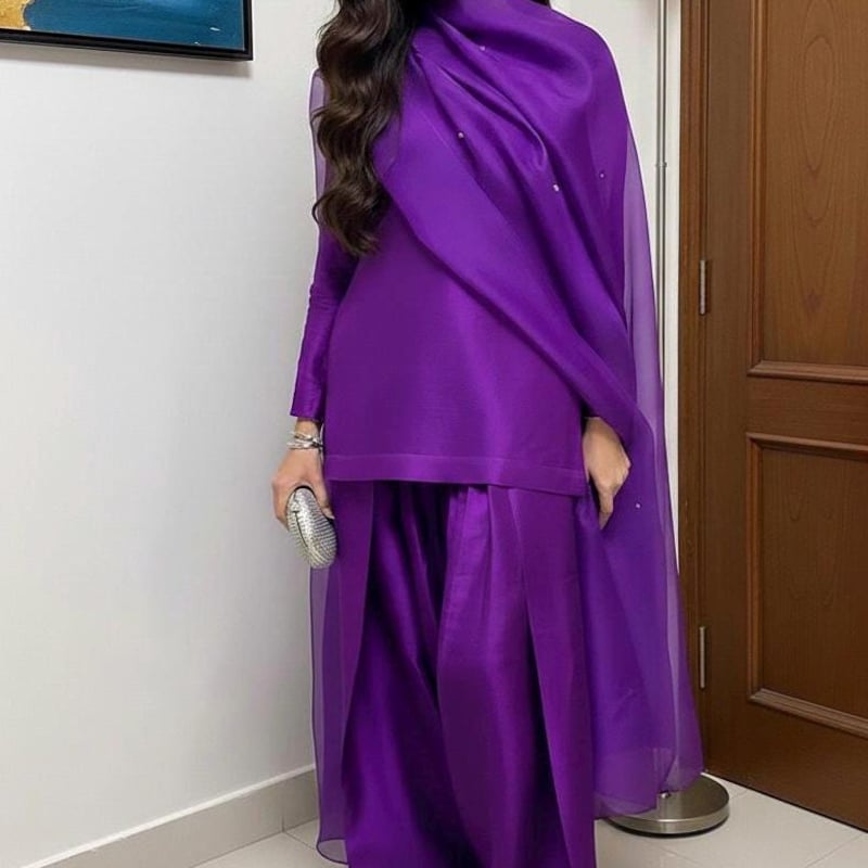 Plus Size Farshi Shalwar - Etsy