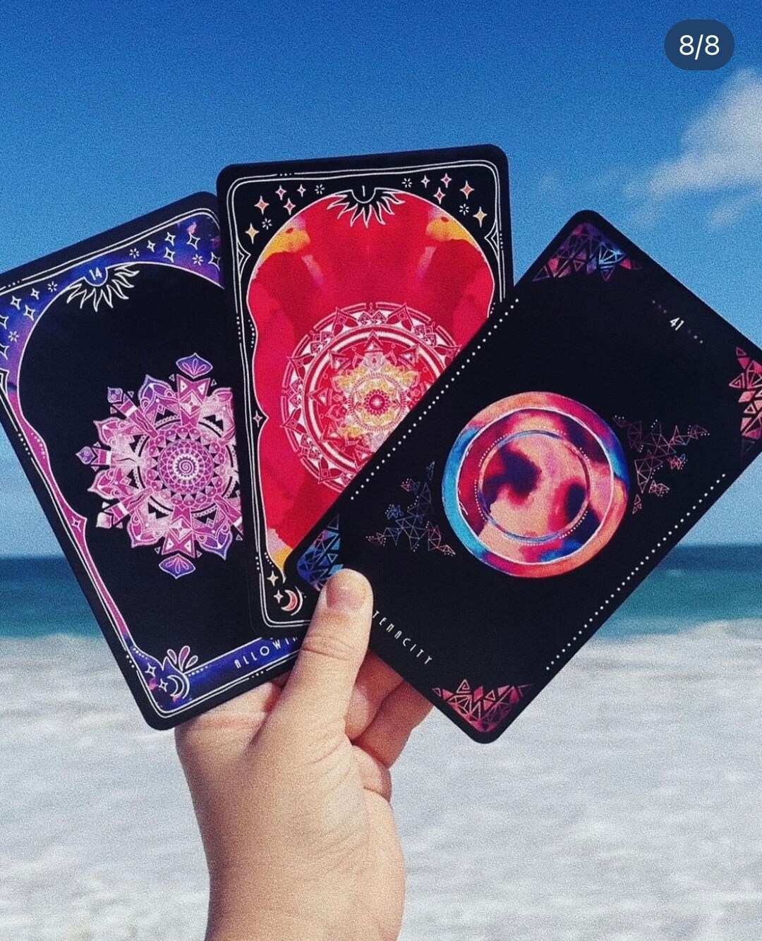 Mandala Muse Oracle Cards - Mystic Chakra Hand Drawn Artworks - Etsy