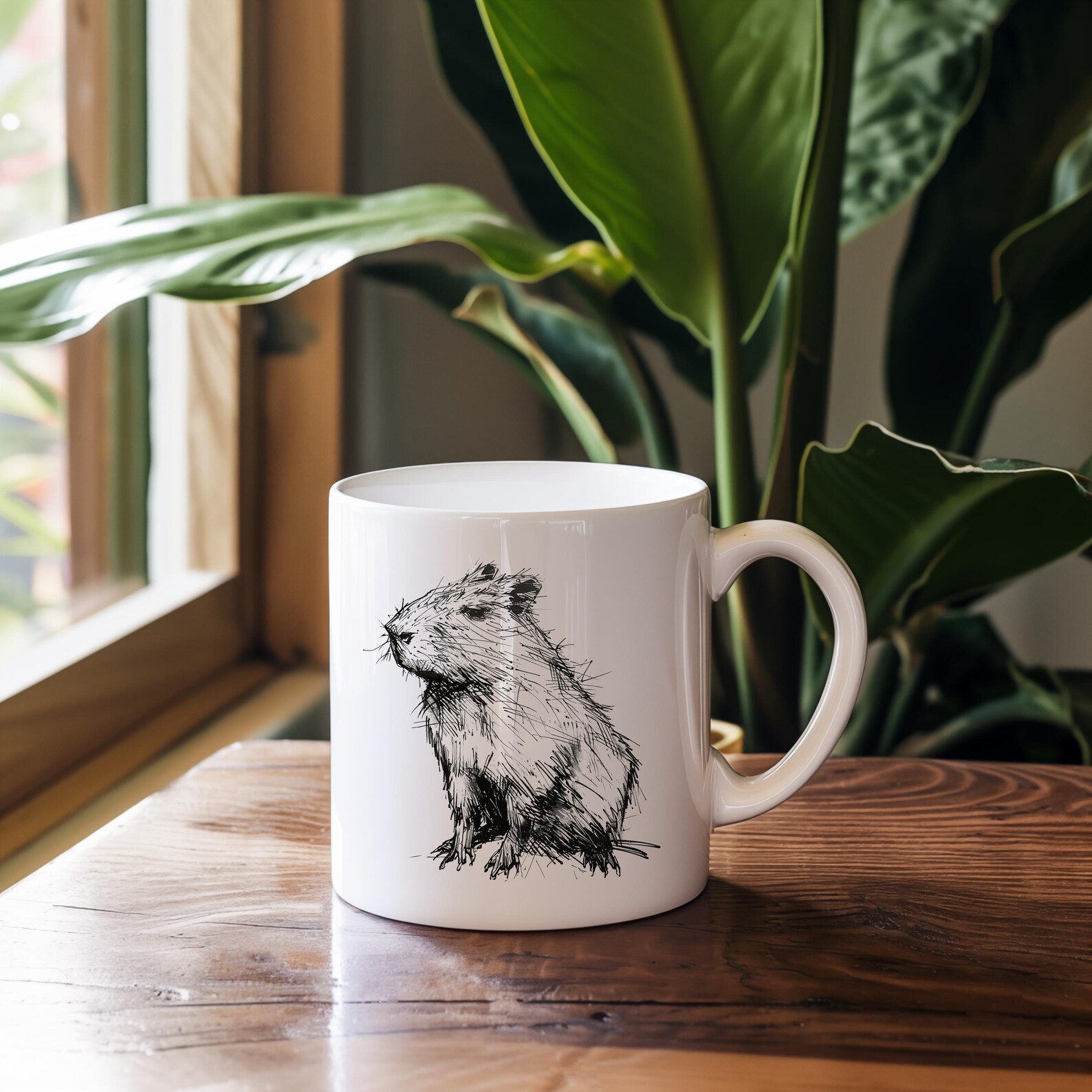 Capybara JPG Printable Digital Download Cute Capybara JPEG High Res ...