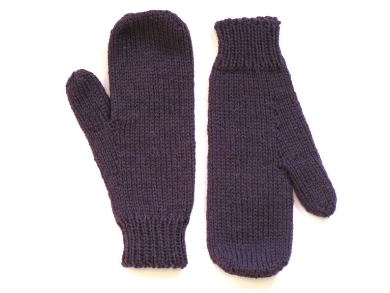Thumdrum Mittens Knitting Pattern PDF Worsted Weight Womens Mittens ...