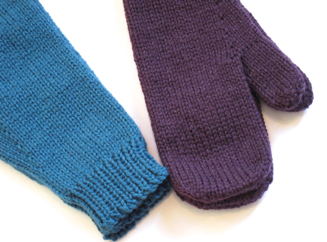 Thumdrum Mittens Knitting Pattern PDF Worsted Weight Womens Mittens ...