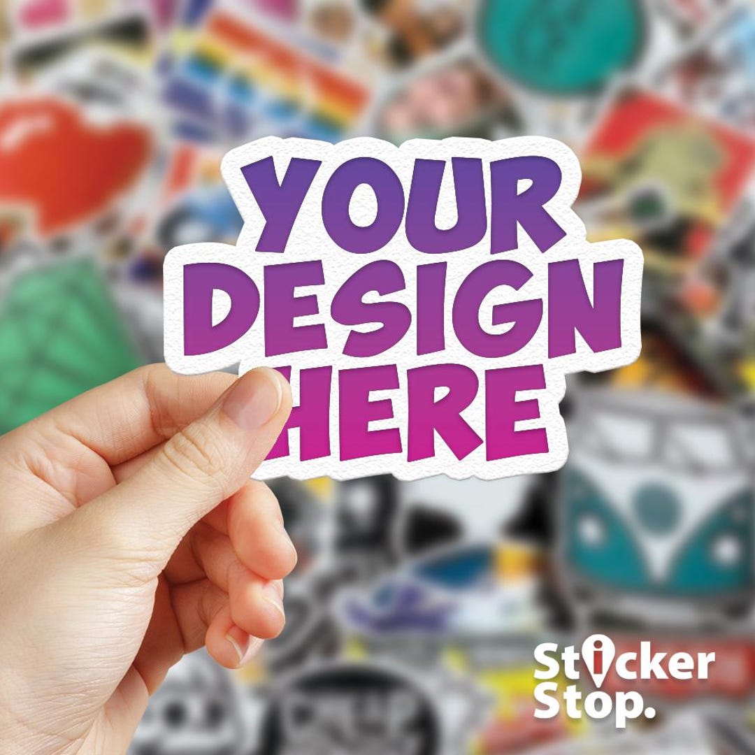 Custom Vinyl Stickers: Die-cut, Laminated, Waterproof Decals - Etsy UK