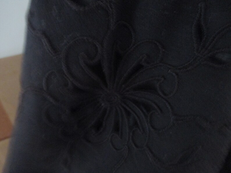 Antique Victorian Black Wool Cape - Etsy