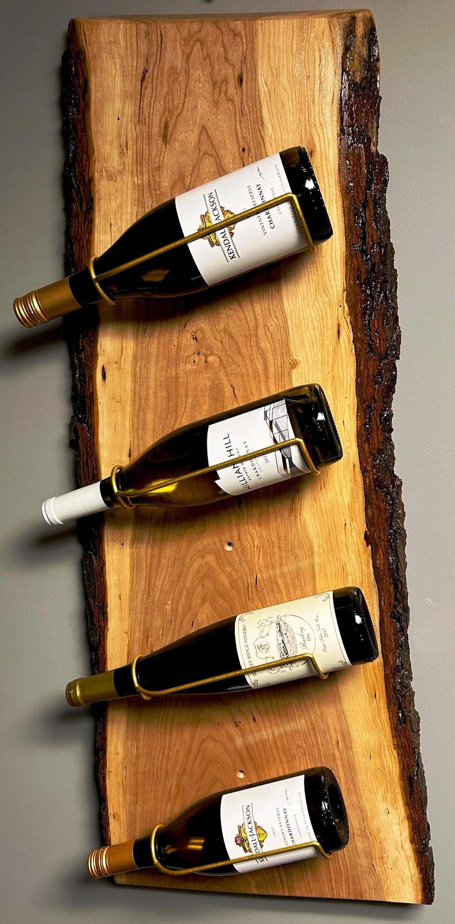 Live Edge Wine Rack - Etsy