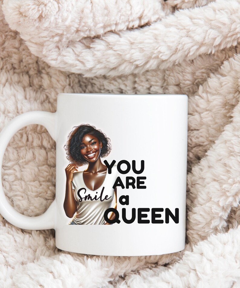 Smile You Are a Queen Printable Design - Etsy