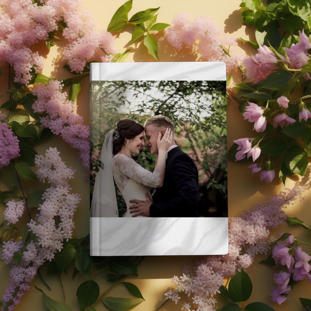 Personalized Wedding Photo Book - Customizable Album With 30 Pages ...