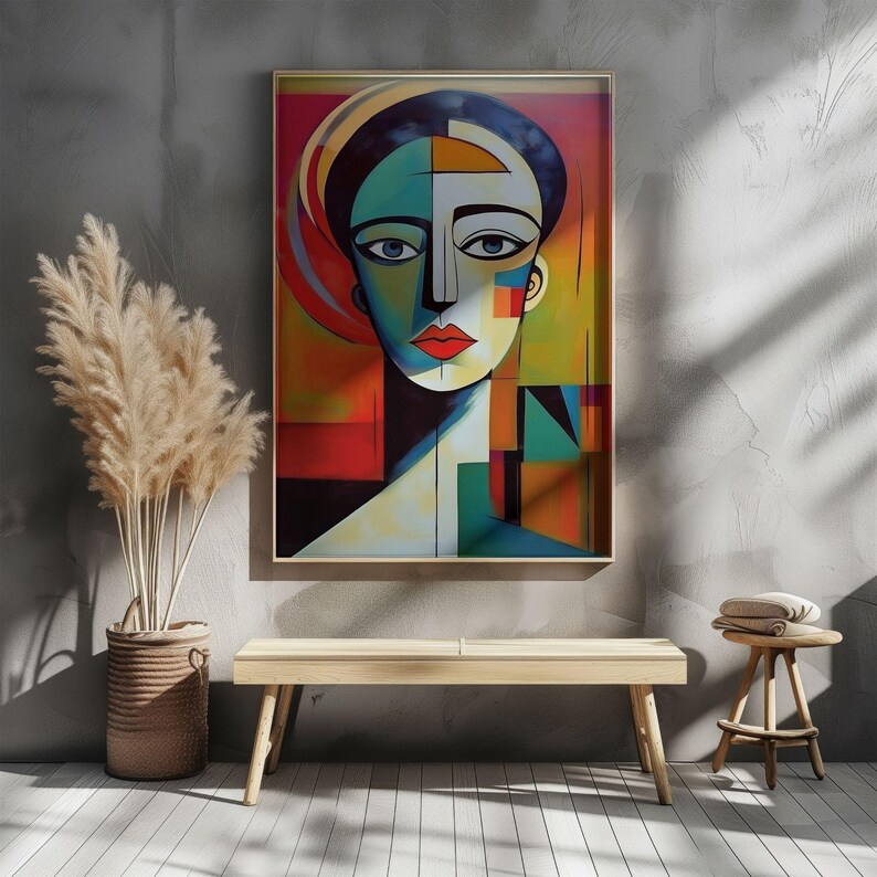 Pablo Picasso Poster, Abstract Vintage Art Print, Minimalist Gift Idea ...