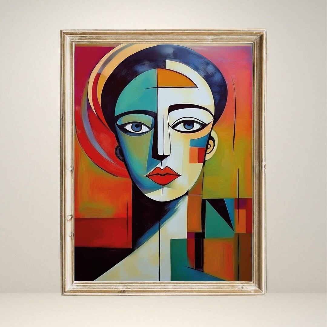 Pablo Picasso Poster, Abstract Vintage Art Print, Minimalist Gift Idea ...