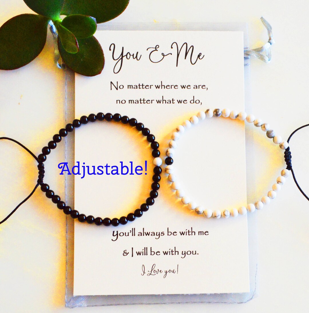 Couple Bracelets, Jewelry, Partner Matching Jewelry Set, Dating Gift ...