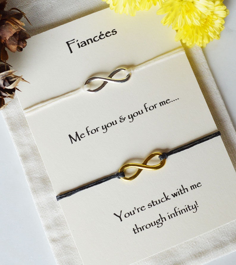 Husband Wife Infinity Bracelets String Anniversary Bracelet Etsy