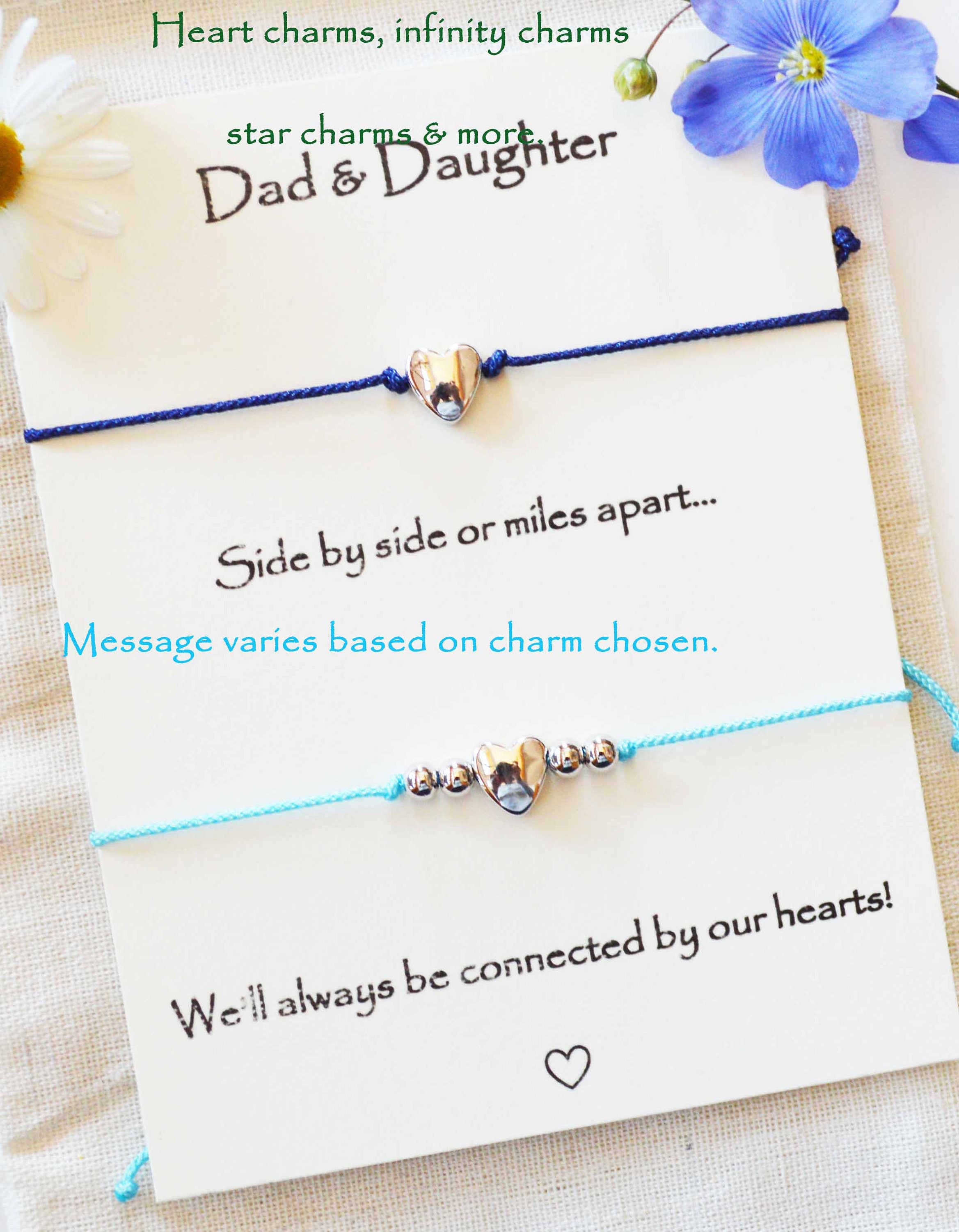 To my daughter bracelet from dad store