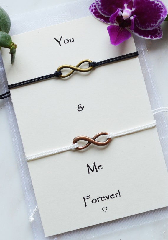 Couple Infinity Bracelets Couple String Bracelets 1st - Etsy