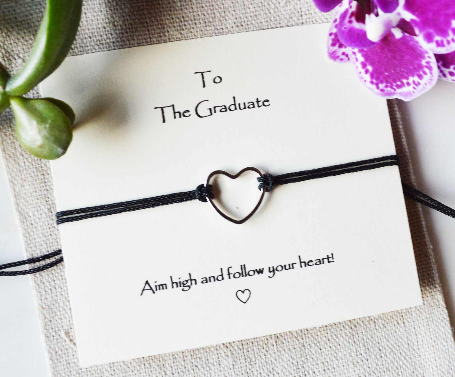 Graduation Bracelet Graduation Card Graduate Gift | Etsy