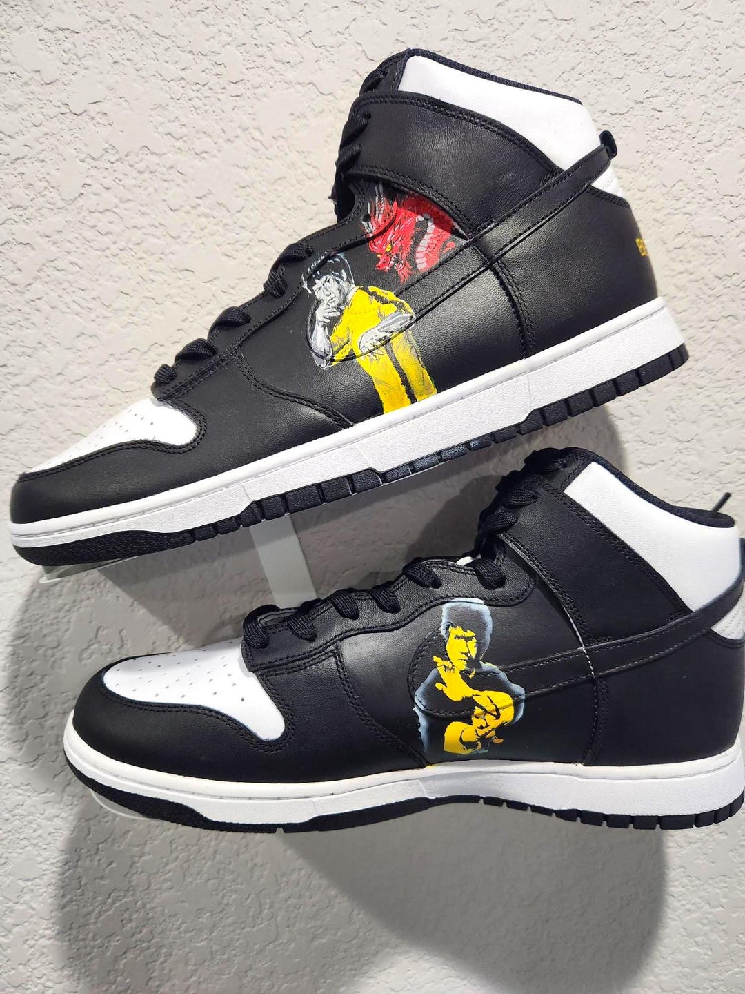 Custom Painted Nike Dunk High - Etsy