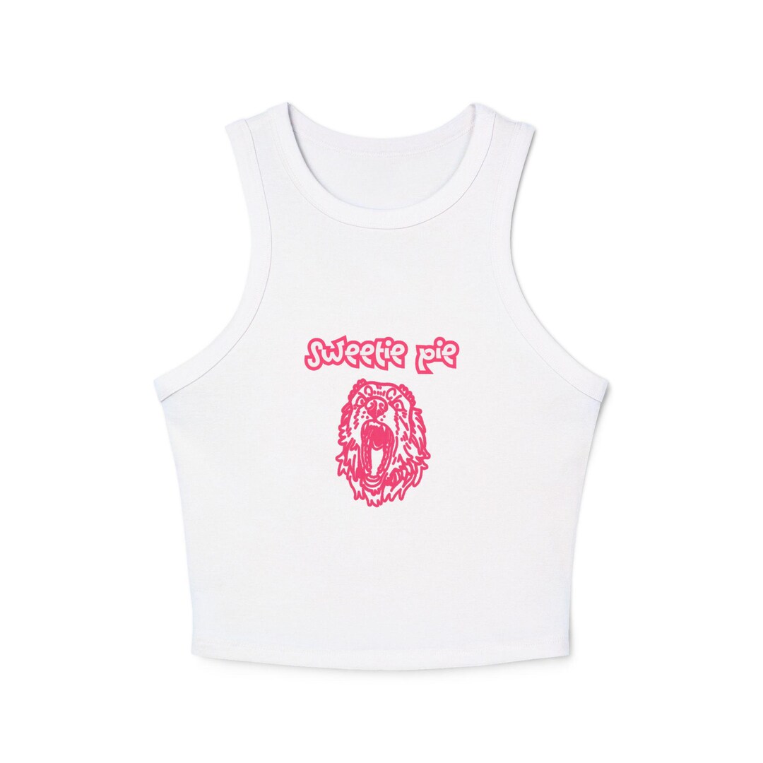 Sweetie Pie, Racer Tank Top, Girly Girl Australian Shepherd Lover ...