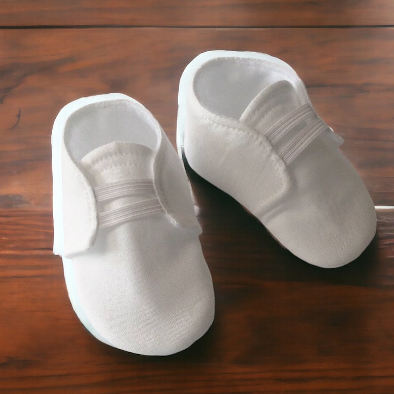 White Baby Shoes - Etsy