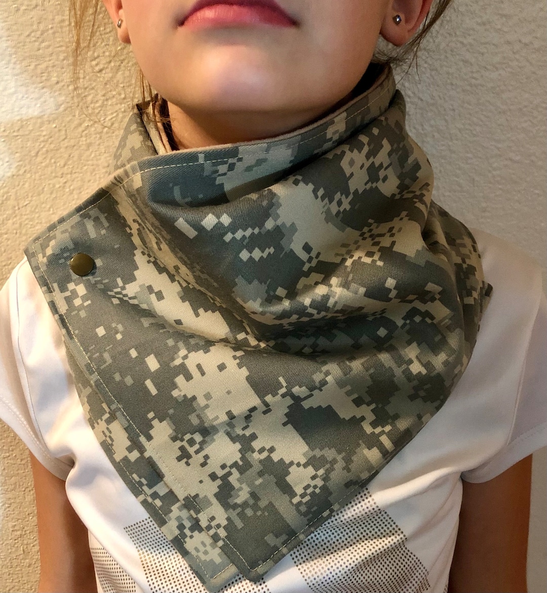 Army Camo Neck Warmer | Neck Cowl | Scarf | Adult & Child Size - Etsy