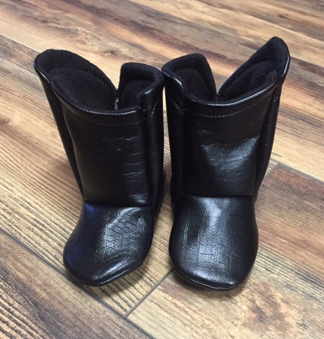 Baby Equestrian Boots English Riding Boots Black Baby Boots Newborn up ...