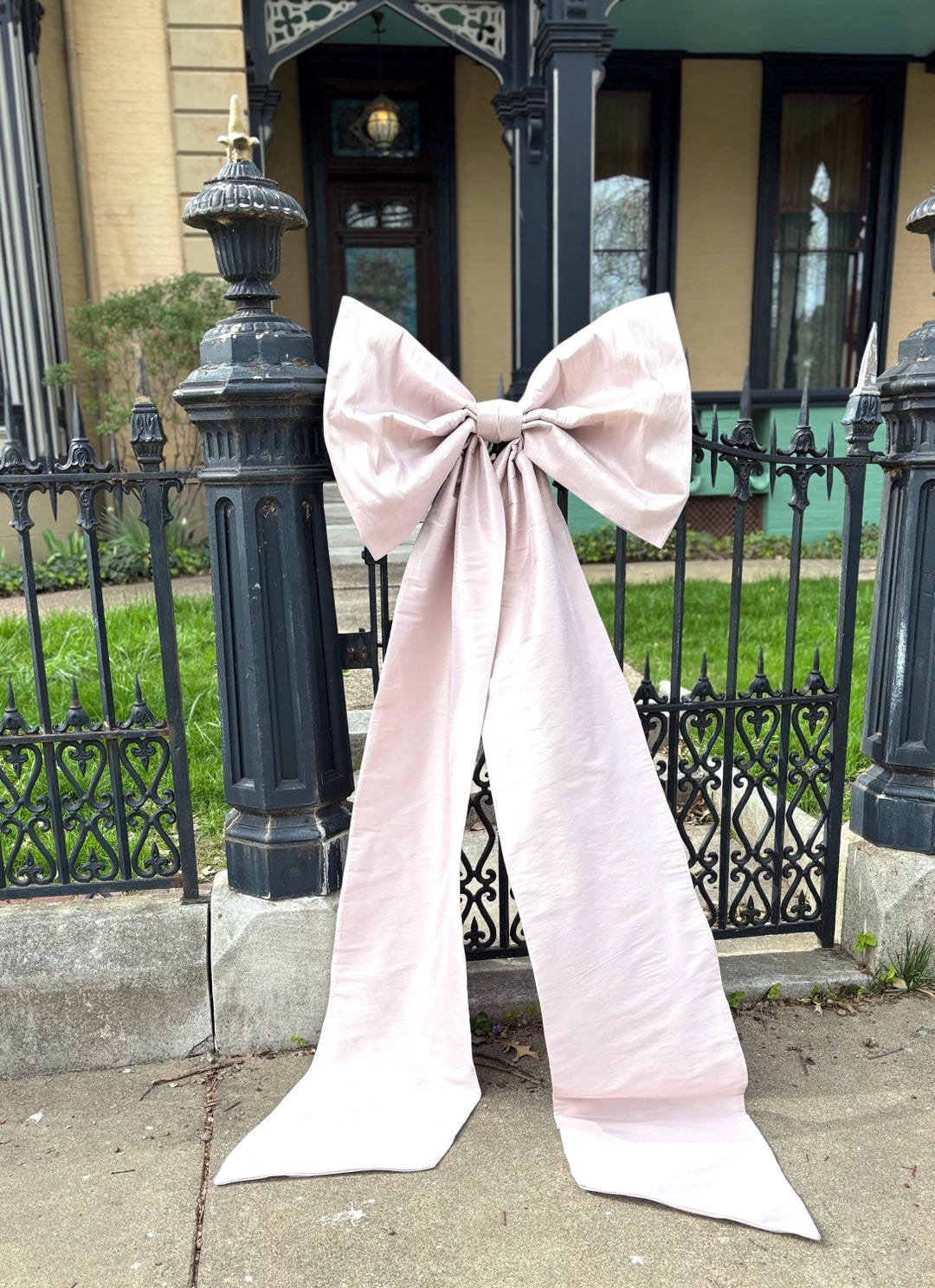Oversized Wedding Bow- Statement Bow, Welcome Sign or Ceremony Decor ...