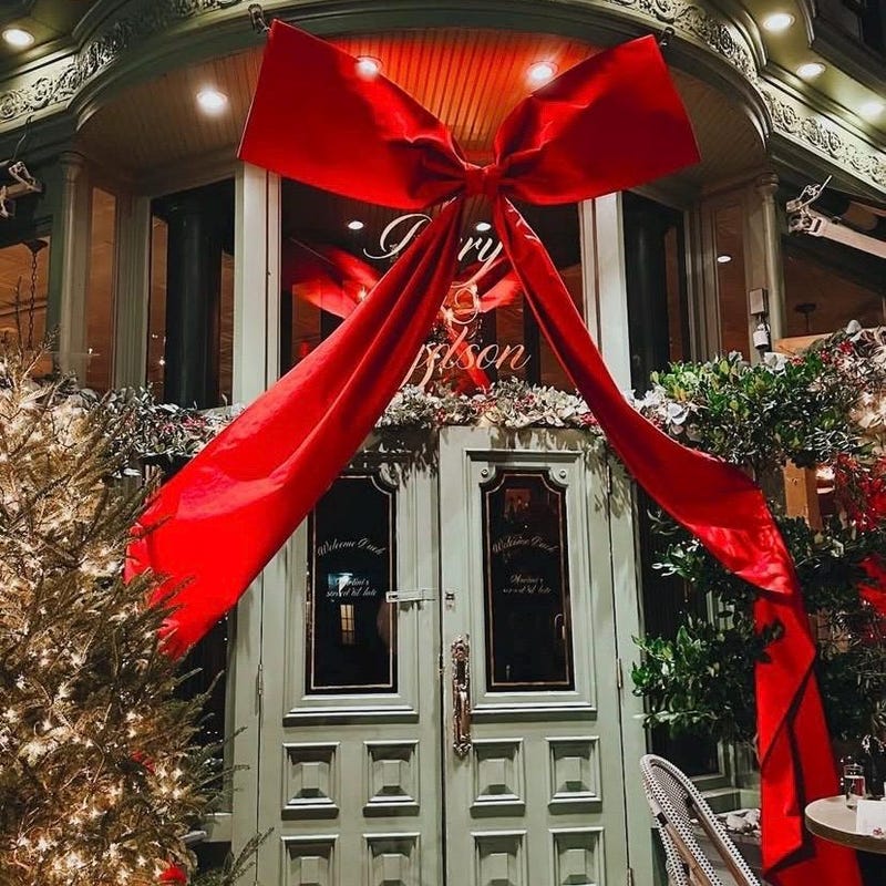 Large Fabric Bow Backdrop - Etsy