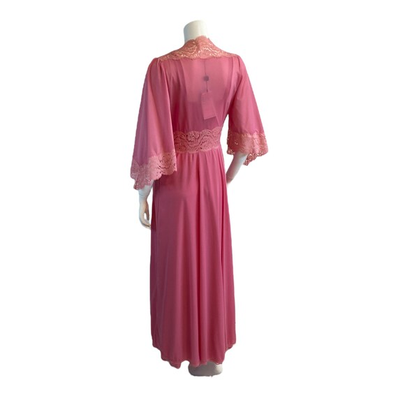Vintage Rose Pink Peignoir Set / 1970s / Lady Jenny /… - Gem