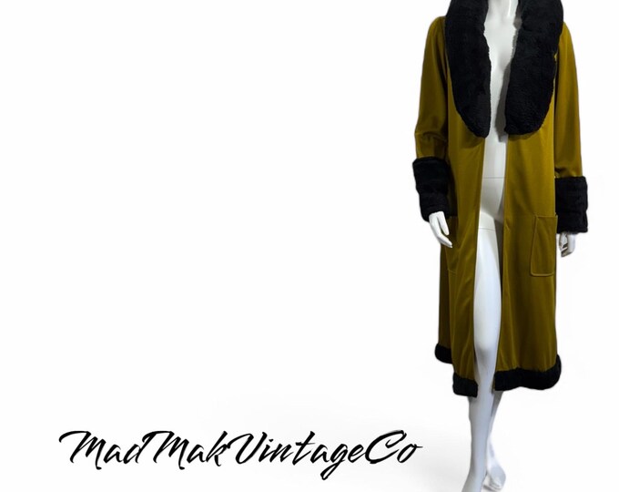 Vintage Green Coat 1970s Miss Magnin at I. Magnin STJ by Marshall ...