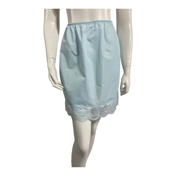 Vintage Pale Blue Half Slip / 1960s / Hollywood Vassa… - Gem