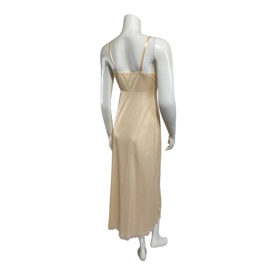 Vintage Full Maxi Slip / 1980s / DuPont Canada / Blus… - Gem