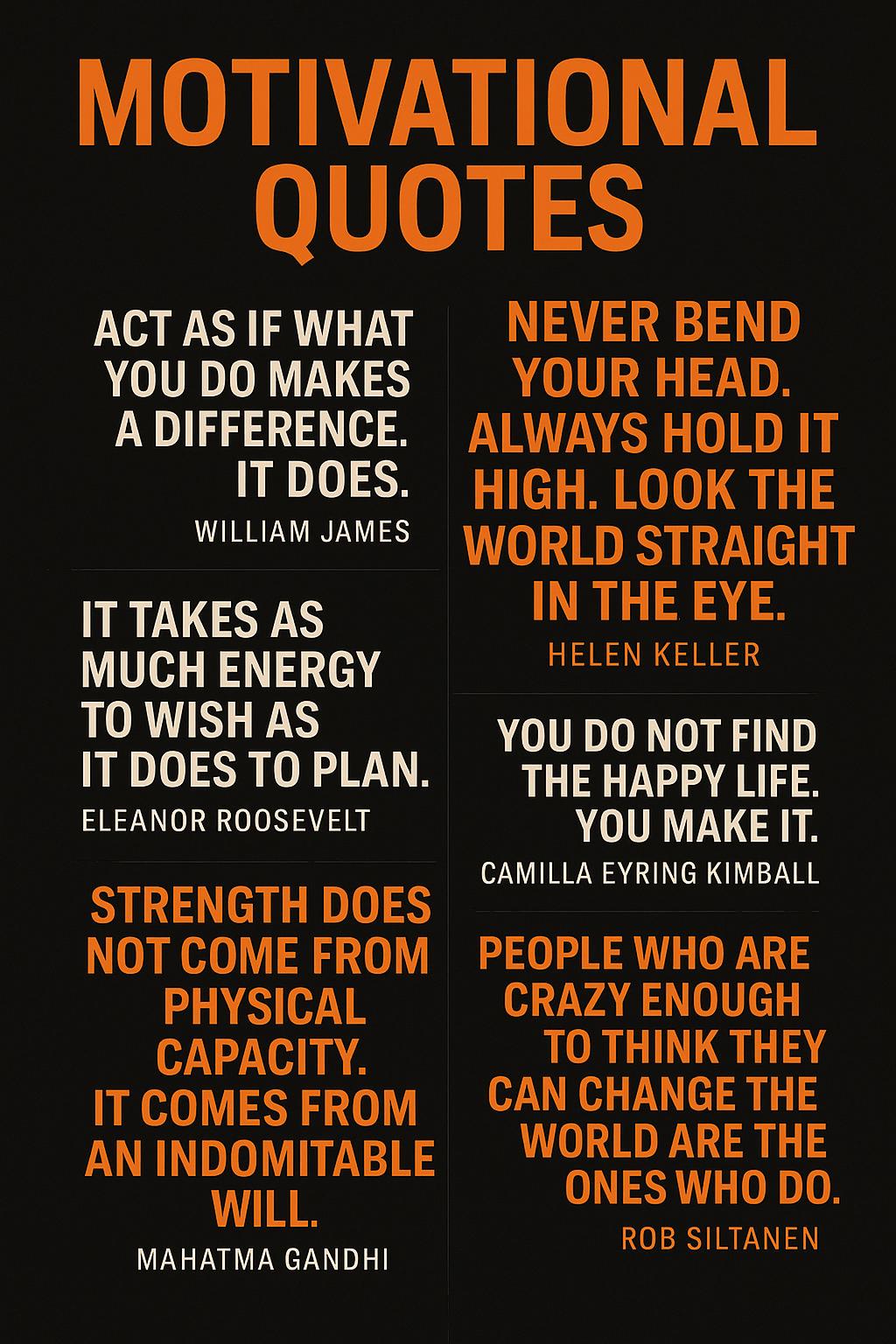 48 Motivational Quote Cards for Daily Inspiration | Confidence Boost ...