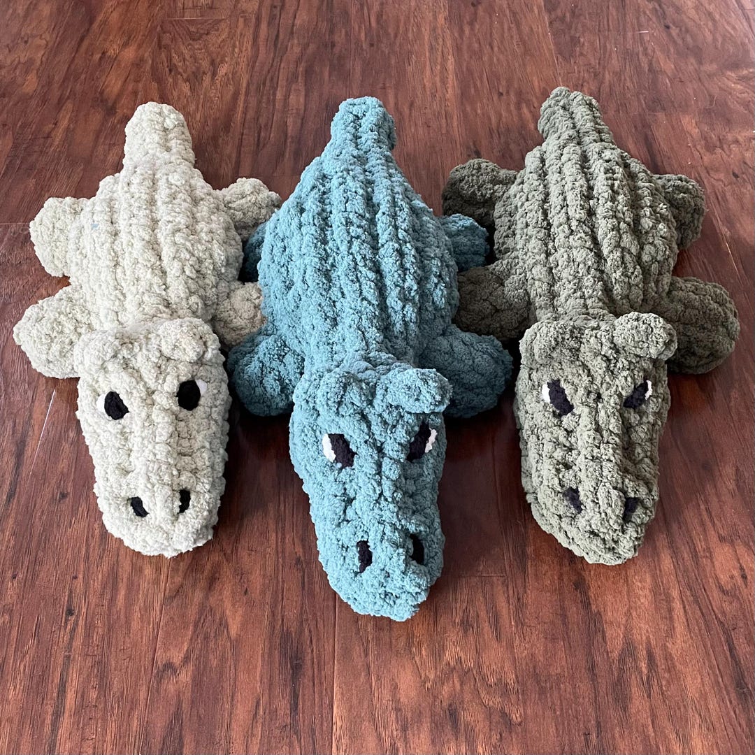 Arlo the Alligator Hand Knitting Pattern, Full Video Tutorial and ...