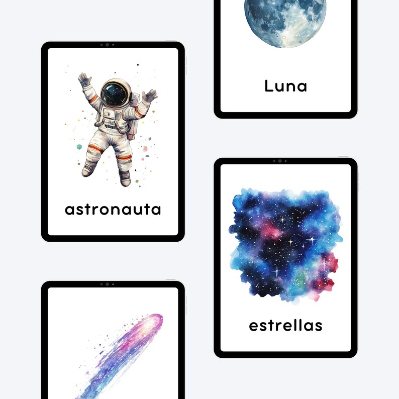 FLASHCARDS De SISTEMA SOLAR | Educational Printable Cards | Montessori ...