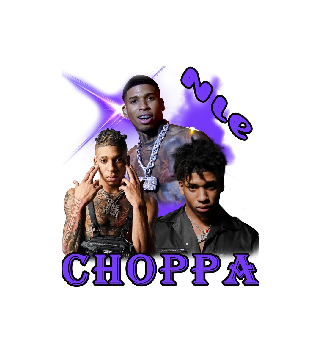 Nle Choppa Desing Digital File Png - Etsy