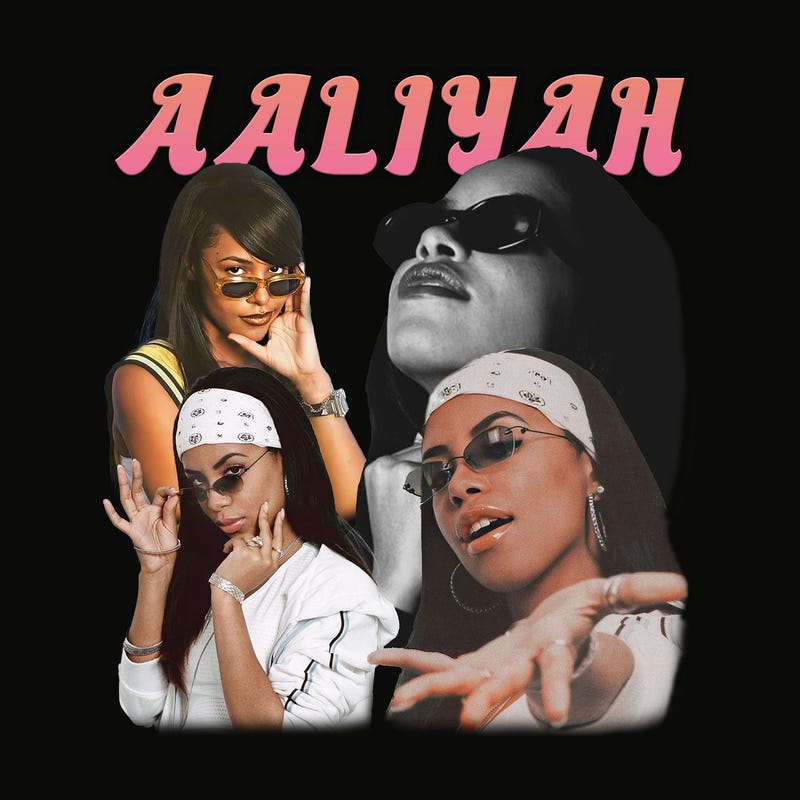 Aaliyah Svg - Etsy