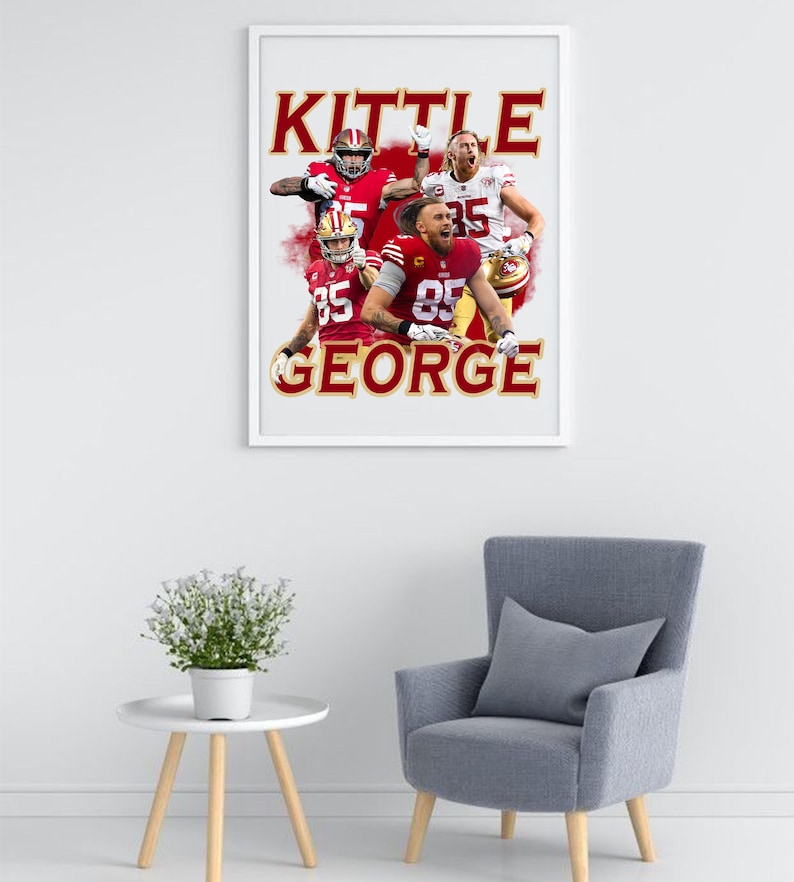 George Kittle Png - Etsy