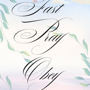 Fast,pray,obey A Guide to Fasting & Praying - Etsy