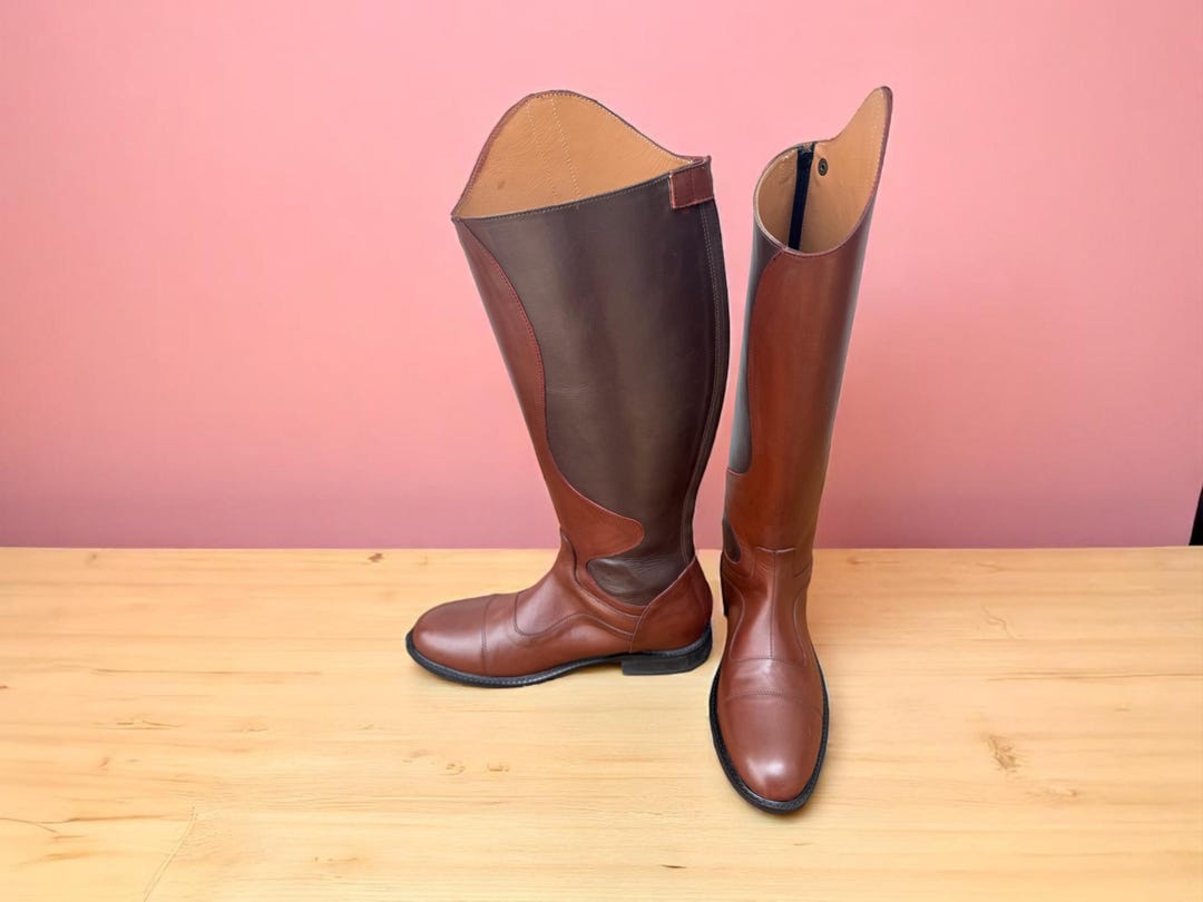 Handmade Men’s Riding Boots, Custom Leather Equestrian Tall Boots ...