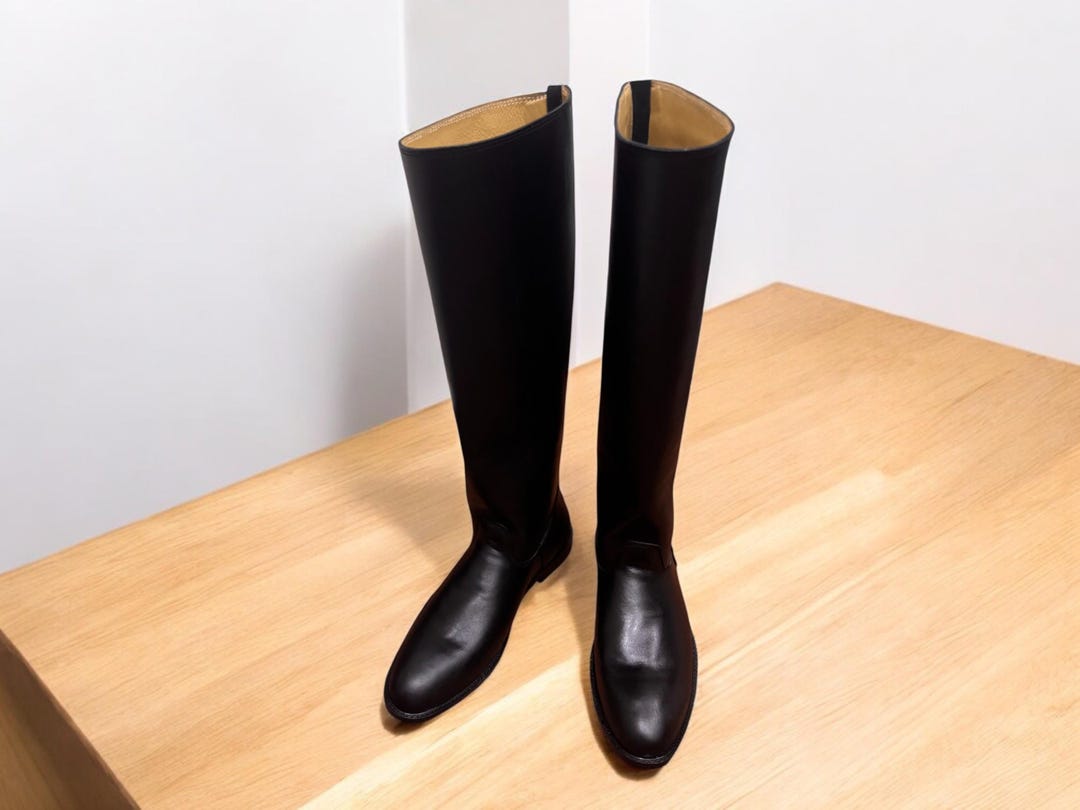 Riding Shoes for Men, Handmade Leather Equestrian Boots, Custom Made ...