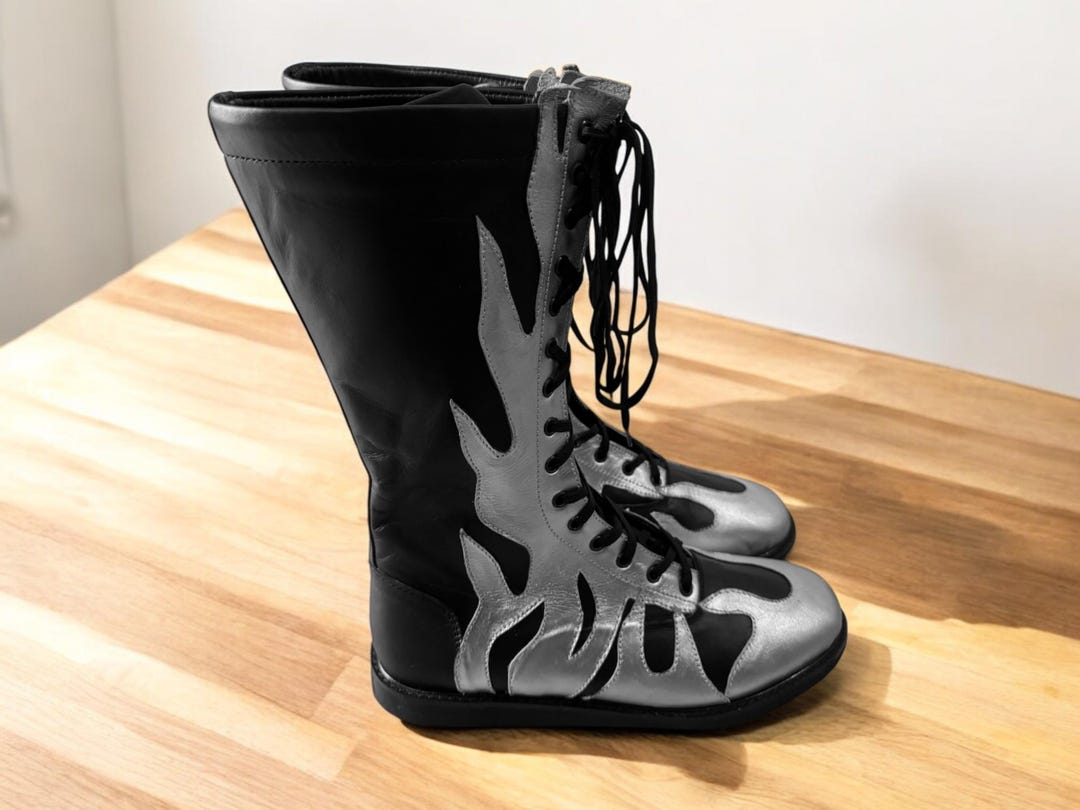 Men Wrestling Shoes | Custom Wrestling Boots | Pro Wrestling Boots ...