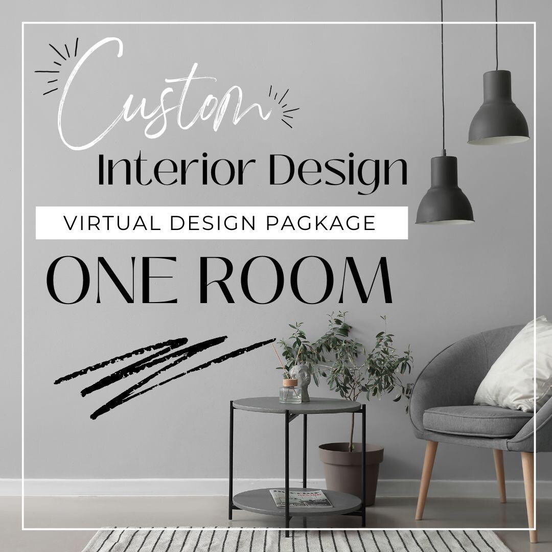 Custom Interior Design | Virtual Interior Design | E-design | Home ...