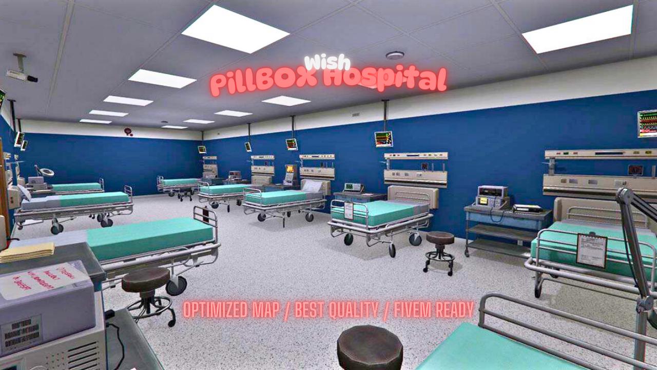 Pillbox Hospital V2 | MLO | Fivem Ready | Optimized | Best Quality | - Etsy