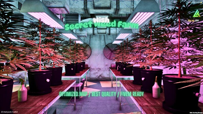 Secret Weed Farm | MLO | Fivem Ready | Optimized | Best Quality | - Etsy