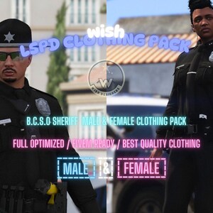 LSPD Police Clothing Pack V1 | Fivem Ready | Optimized | Best Quality ...