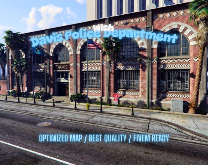 Davis Police Department | MLO | Fivem Ready | Optimized | Best Quality ...