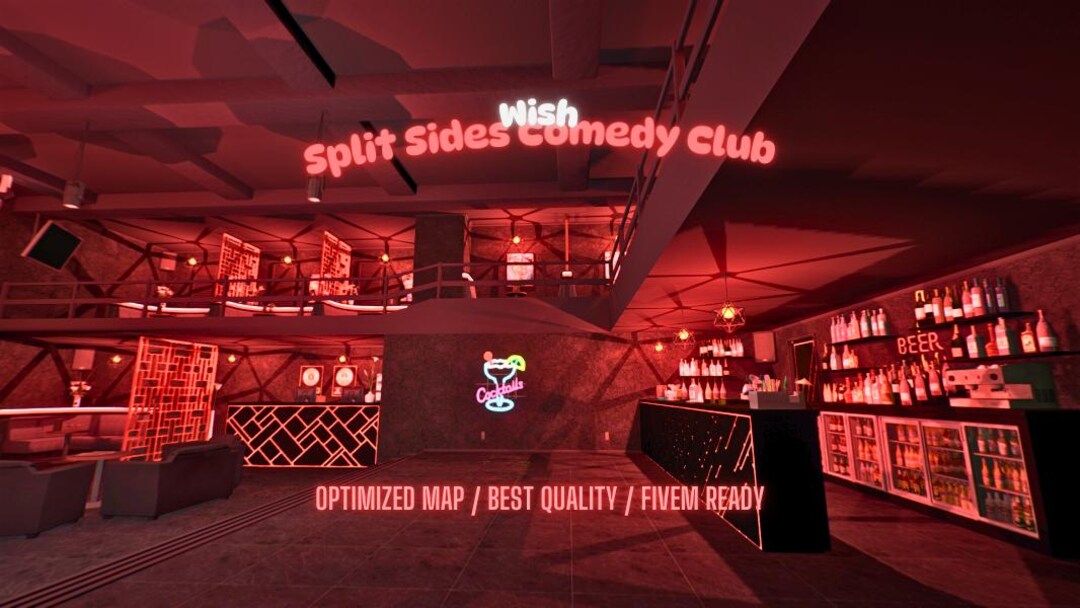 Split Sides Comedy Club | MLO | Fivem Ready | Optimized | Best Quality ...