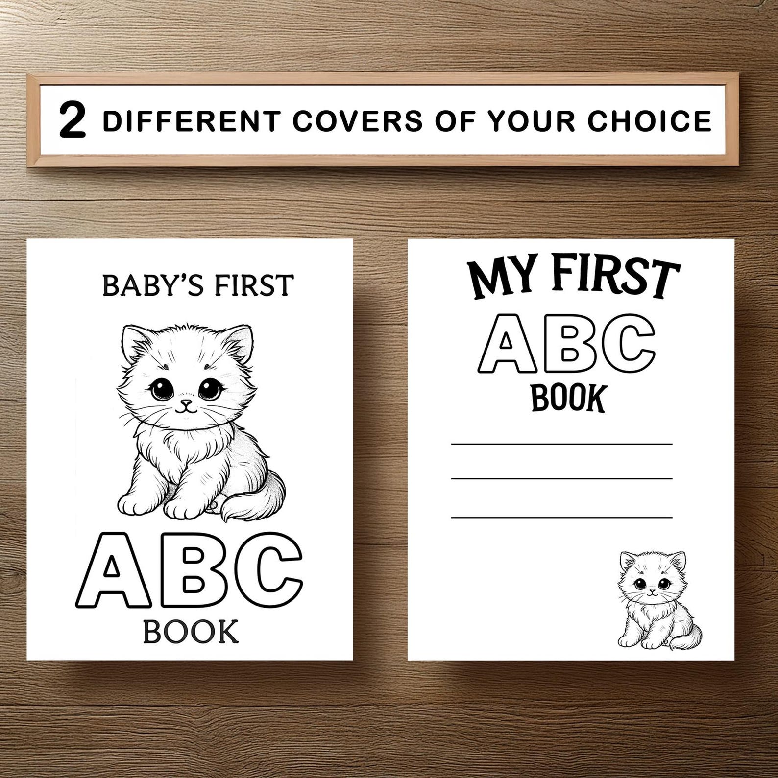Baby's First ABC Book, Blank Alphabet Book, Baby's First Alphabet Book ...